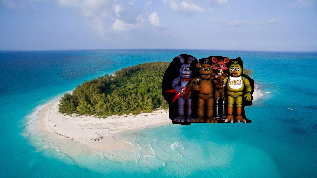 building fnaf island part 1 - YouTube