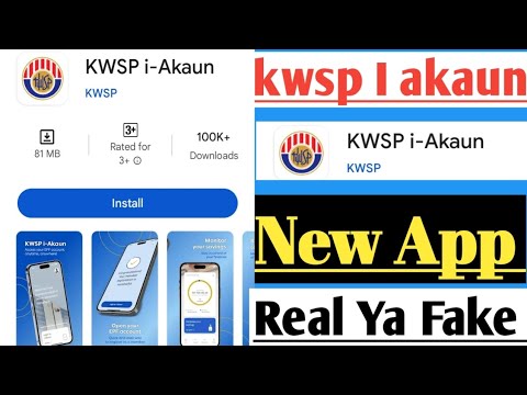 New App kwsp I akaun app kwsp I akaun 2023 new App review - YouTube