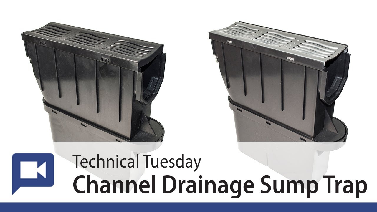 Channel Drainage Sump Unit - YouTube