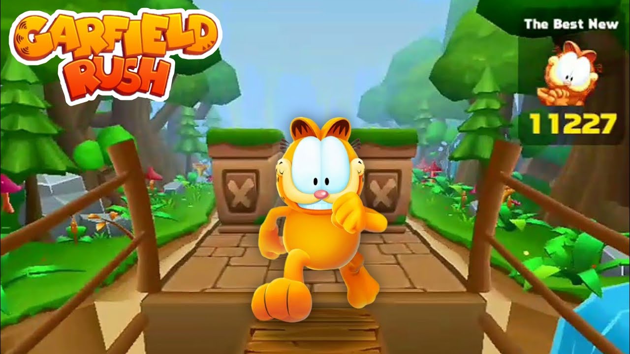 Garfield Rush | Chase Harry's tricky cat and dodge obstacles 😎 ...