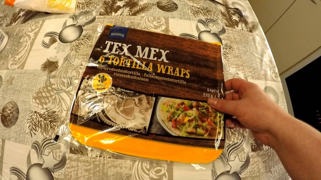 Enchilada / Uunitortilla Ohje - YouTube