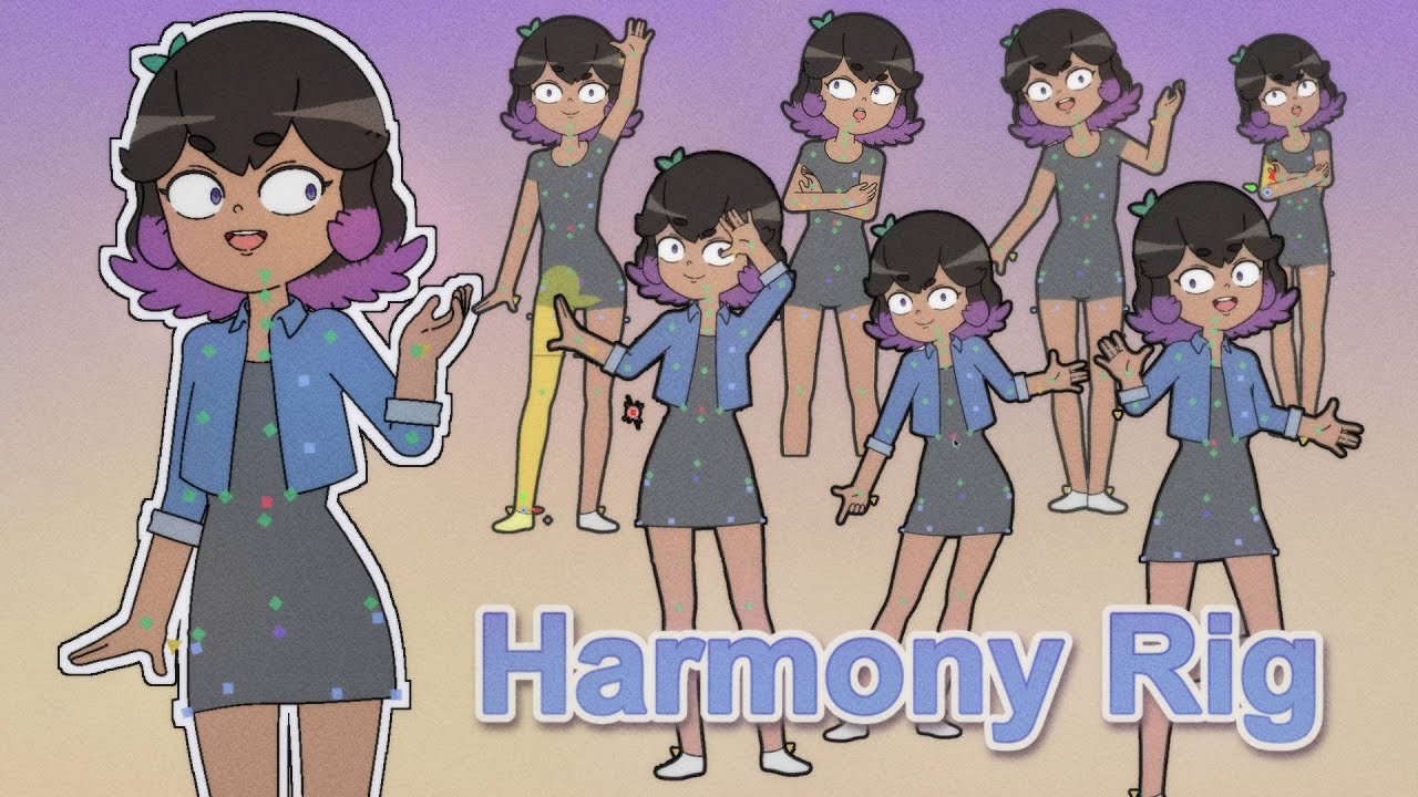 Toon Boom Harmony Rig Demo - YouTube