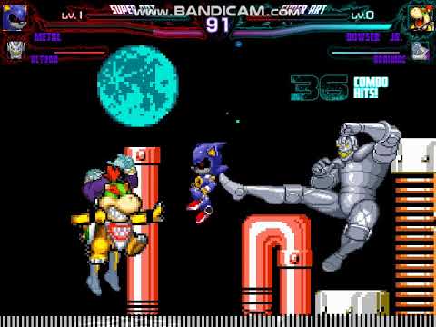 MUGEN Request: Metal Sonic & Ultron Vs Bowser Jr & Brainiac - YouTube