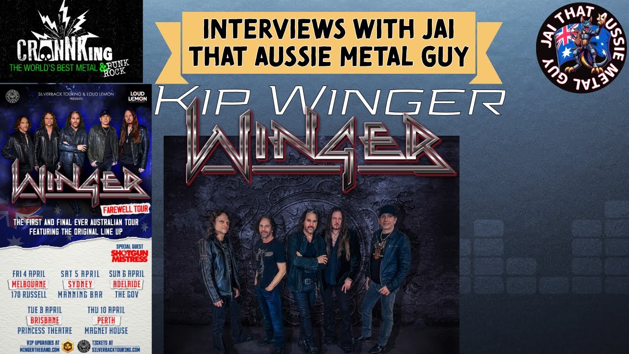 Jai That Aussie Metal Guy & Winger-Kip Winger - YouTube
