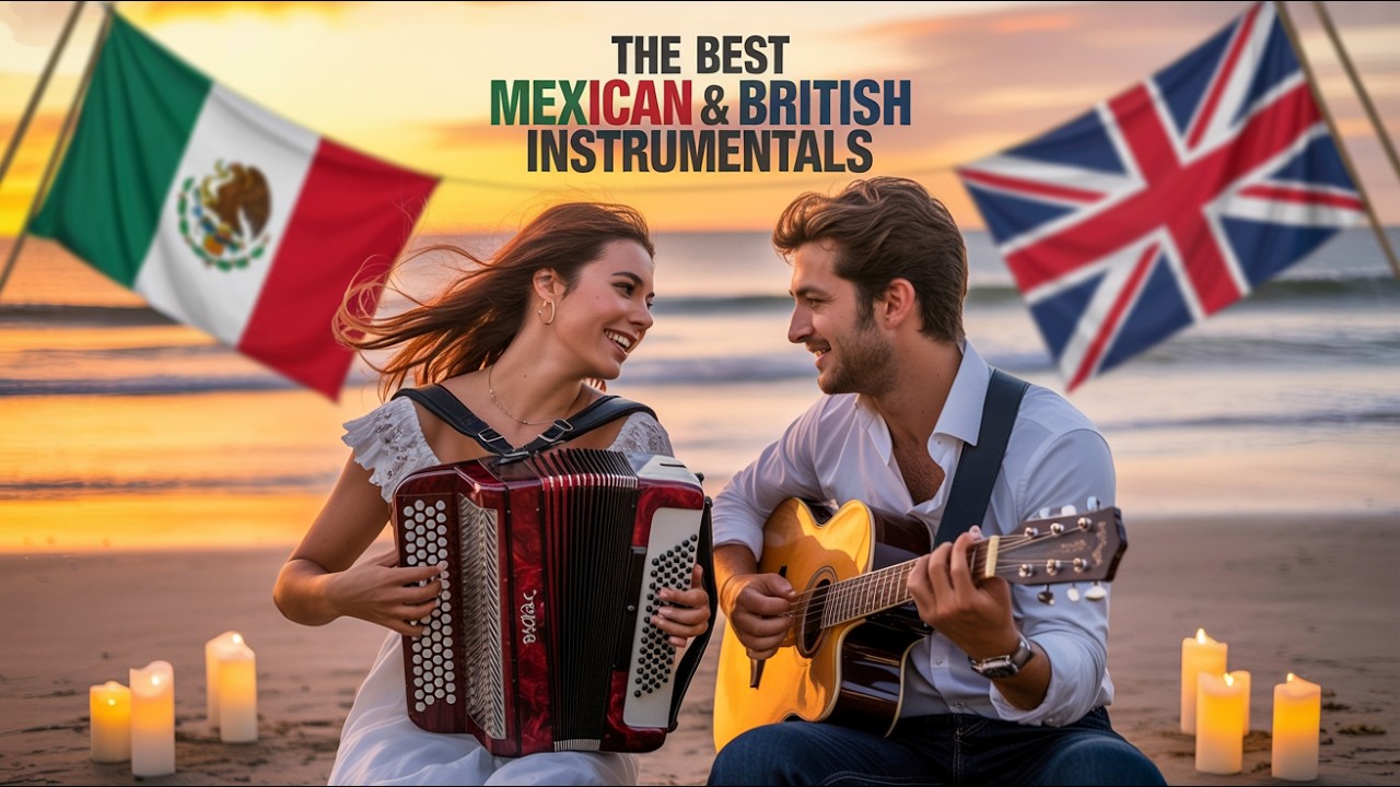 The Best Mexican & British Instrumentals | Guitar & Accordion Relaxing ...