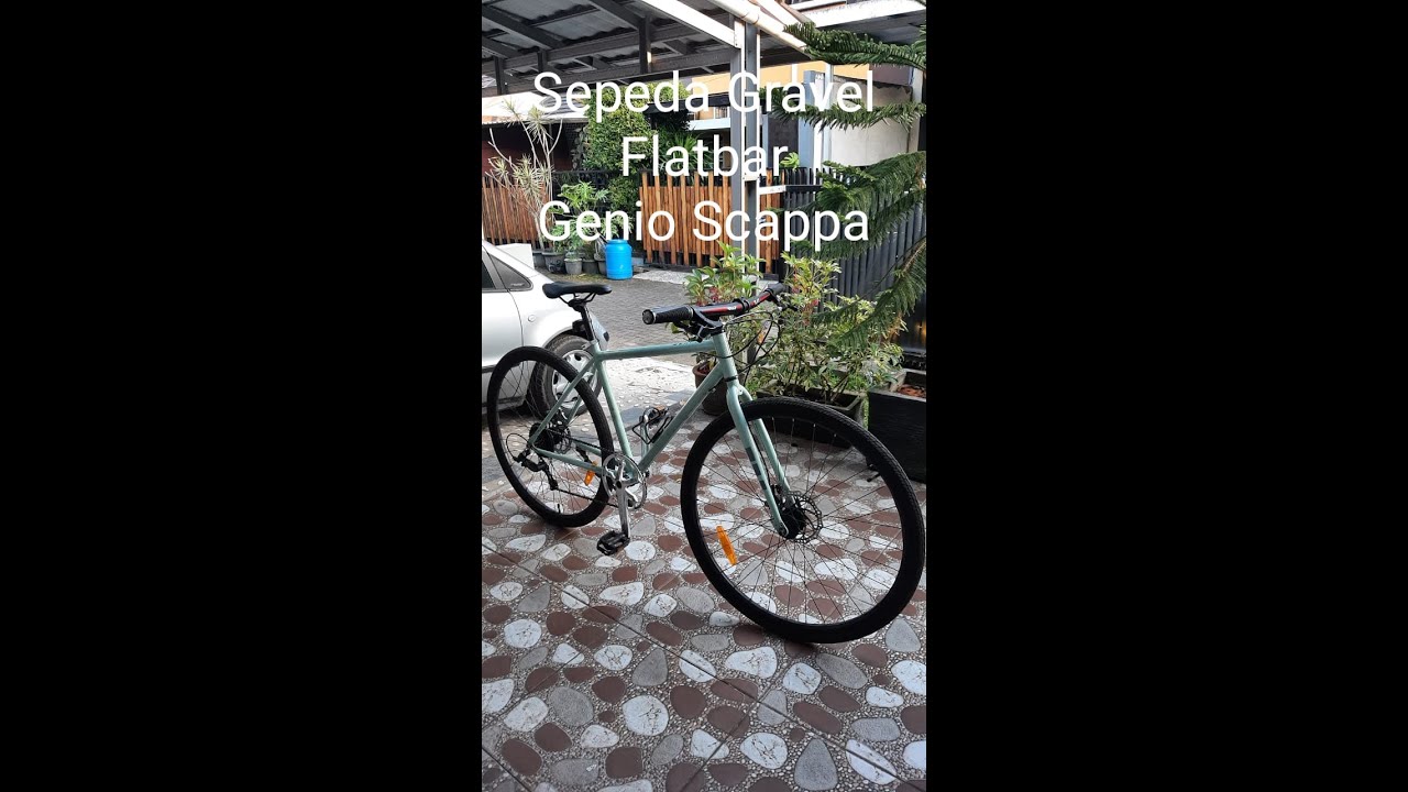 Sepeda Gravel Flatbar Genio Scappa - YouTube