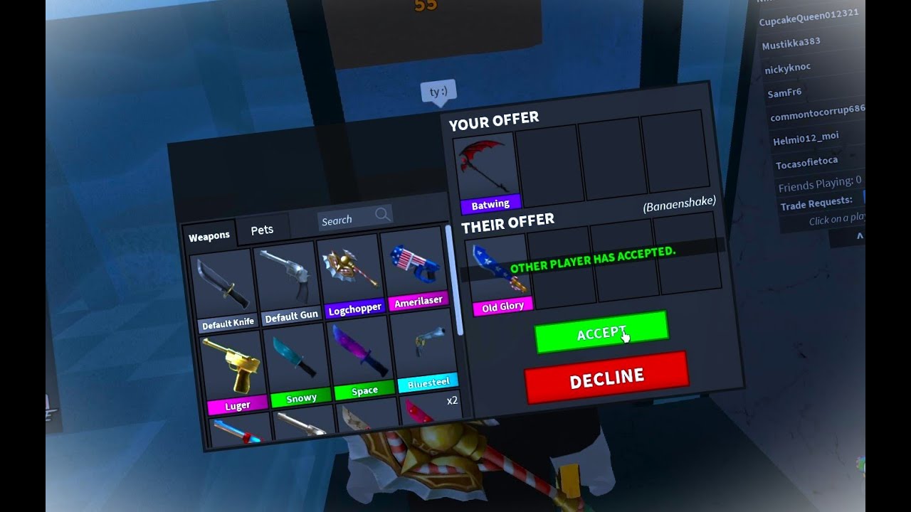 Common to corrupt set #10!!! (Mm2) - YouTube