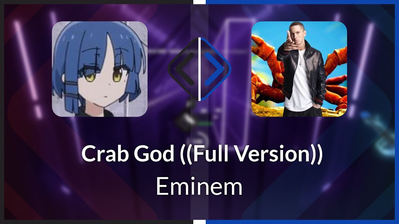 Beat Saber | edgyguns | Eminem - Crab God [Expert+] FC (SS #1) | SS 95. ...