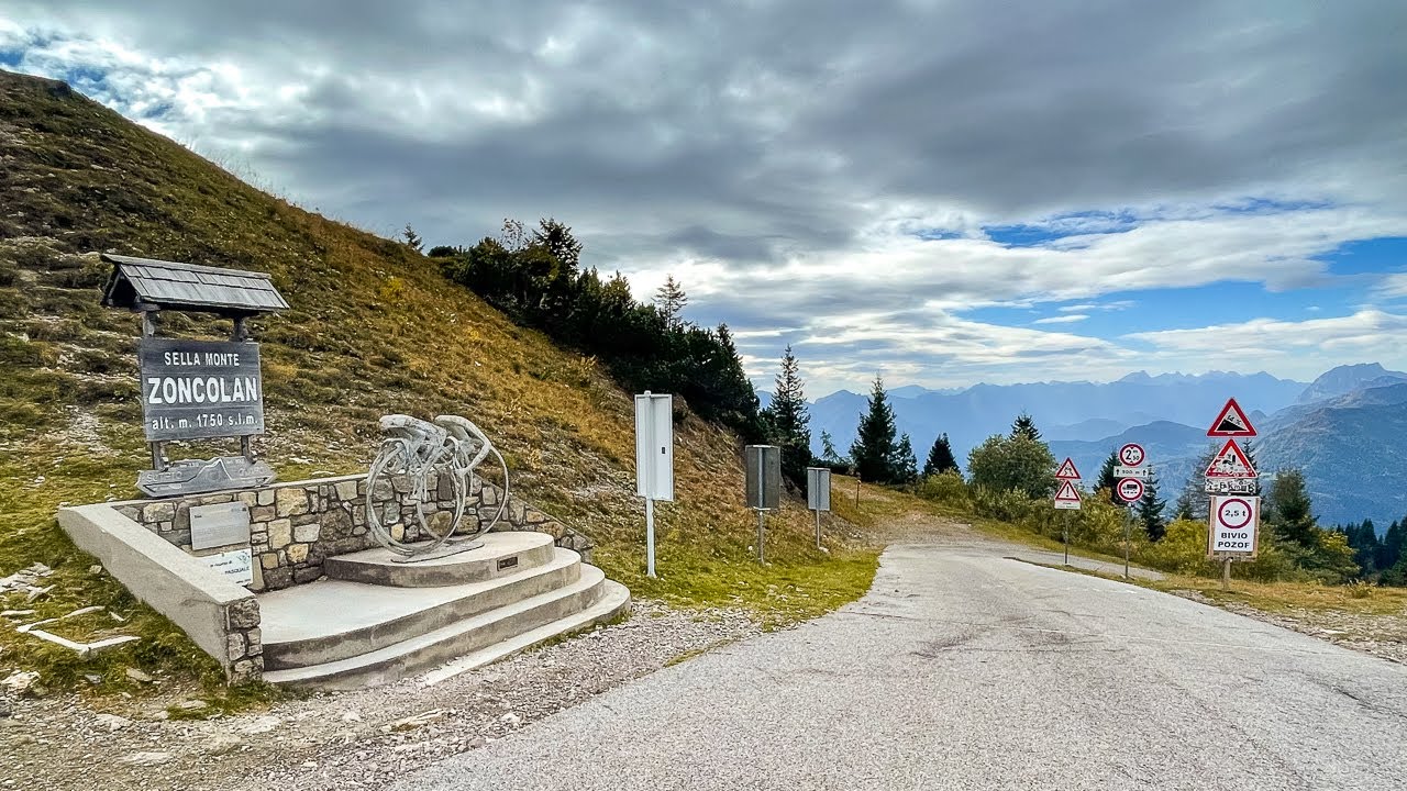 Riding Monte Zoncolan, Italy - YouTube