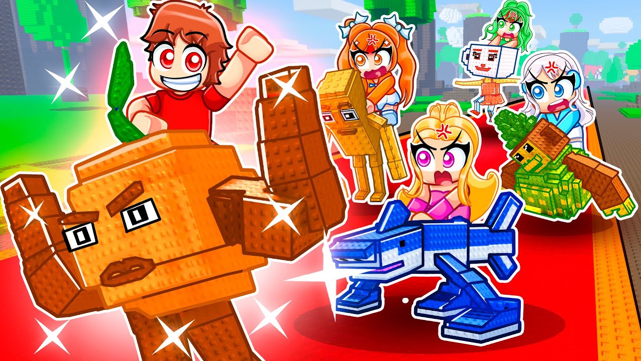 Techy Plays Brainrot Training In Roblox With MY CRAZY FAN GIRLS ...