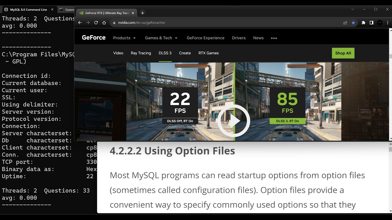 Using Option Files Specifying Program Options Mysql Youtube 8810