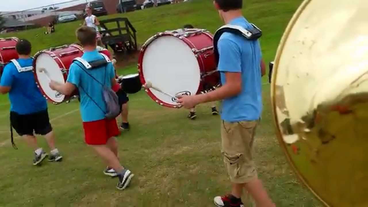 SAHS Marching Band- Won't Get Fooled Again on Field BARITONE CAM - YouTube