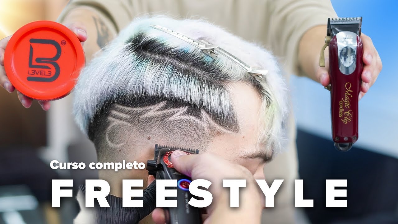Como hacer LINEAS O DISEÑOS en el cabello FACIL 🚨 - LINE DESIGN Haircut ...