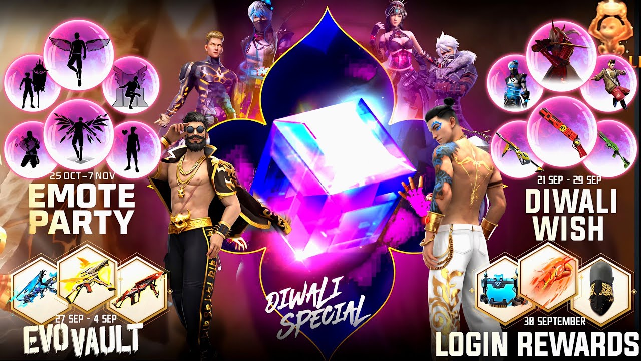 Diwali Event Special New Events🤯 | Free Fire New Event | Ff New Event ...