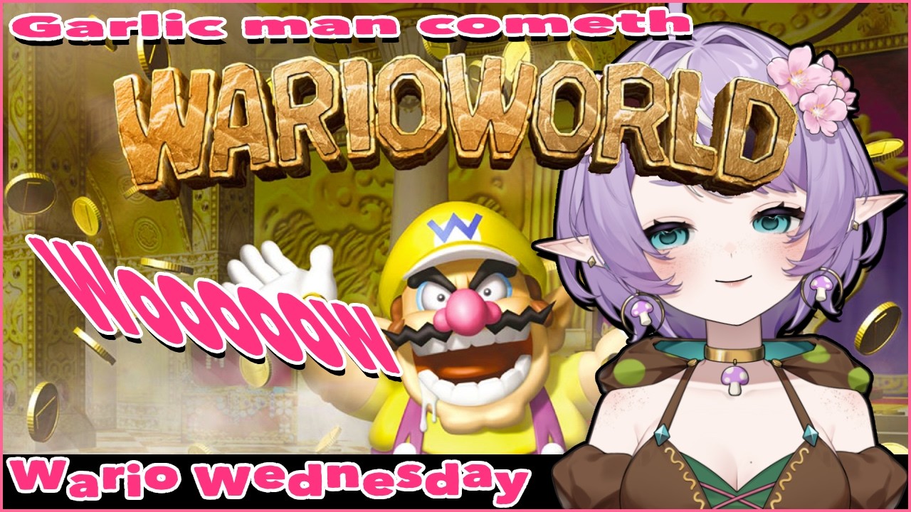 First Playthru!🍄🌸 Wario World - GONNA GARLIC IT UP!!! - YouTube