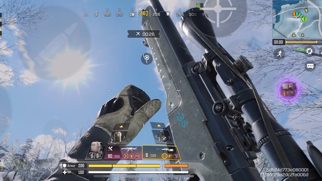 New Lw3 Tundra Sniper Cod Mobile Youtube