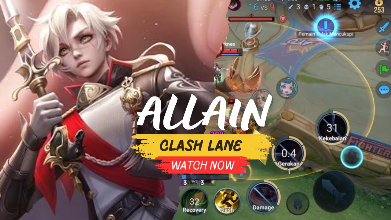 ALLAIN GAMEPLAY AND TACTICS | HONOR OF KINGS - YouTube