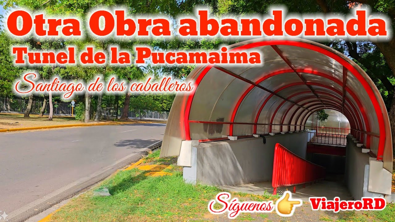 Túnel Peatonal que cruza a la universidad PUCAMAIMA está abandonado por ...