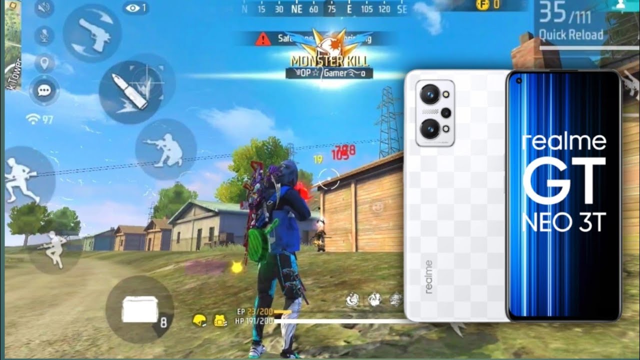FREE FIRE🦇 (HIGHLIGHTS GAMEPLAY)😱 REALME GT NEO 3T📲😱 - YouTube