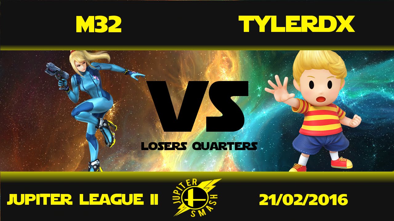 Jupiter League II - M32 (Zero Suit Samus) VS TylerDX (Lucas) - Losers ...