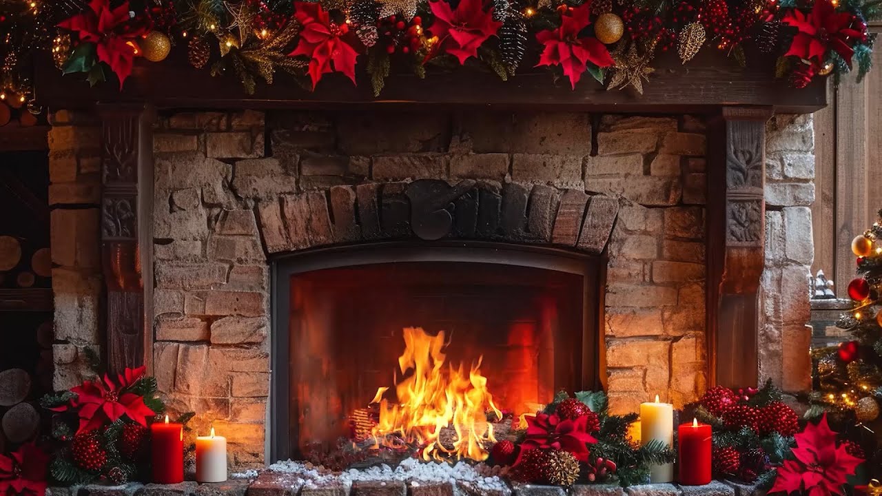 Another Christmas Day at Christmas Ambience 🎄 Christmas Jazz Music and ...