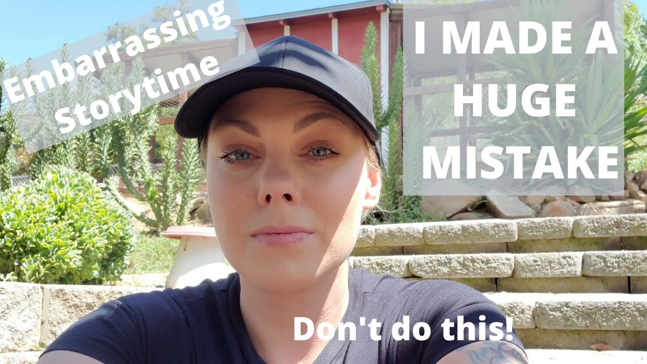 Embarrassing Storytime Vlog March 29th 2020 Youtube