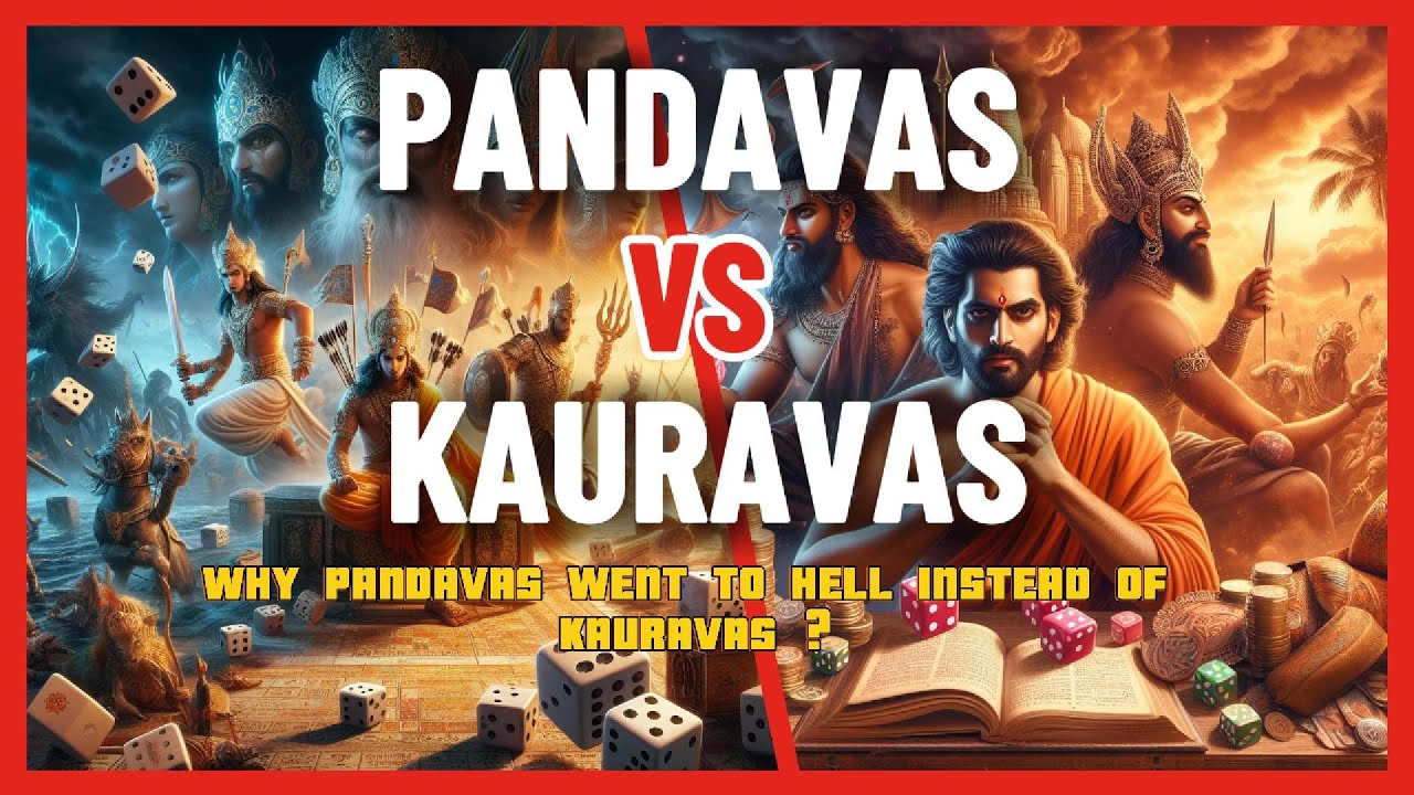Why Pandavas Went to Hell Instead of Kauravas? #shortstories #shorts # ...