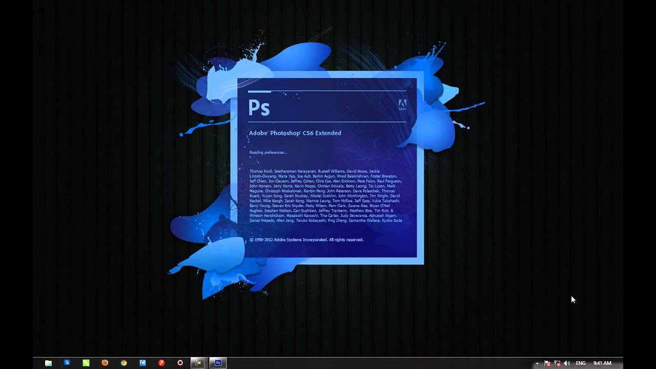 Adobe Photoshop CS6 Interface - YouTube