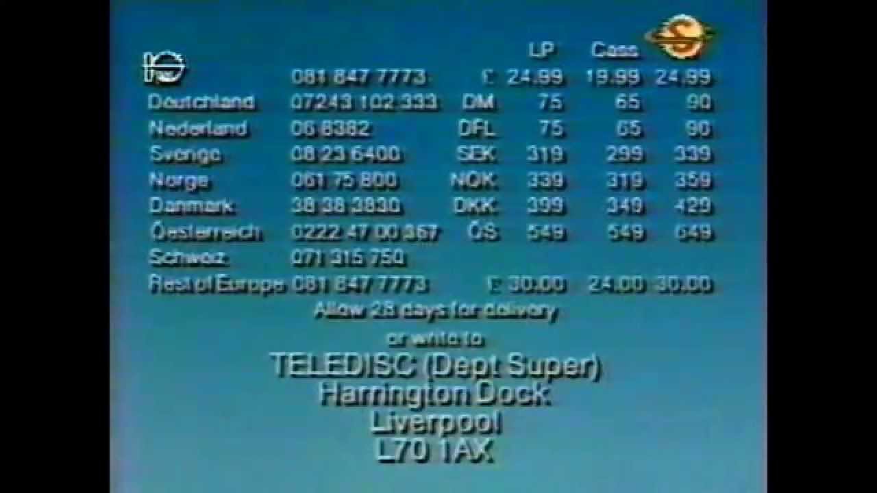 Super Channel 1991-Back in time-Pop History - YouTube