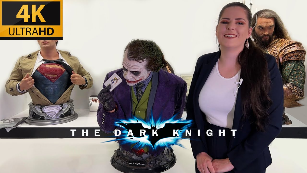 🔥 Infinity Studio - Joker (Heath Ledger) 🃏 Life Size Bust Statue ...