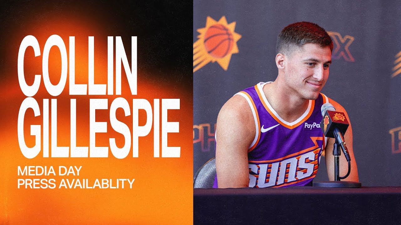 Collin Gillespie Media Day Press Availability | Phoenix Suns - YouTube