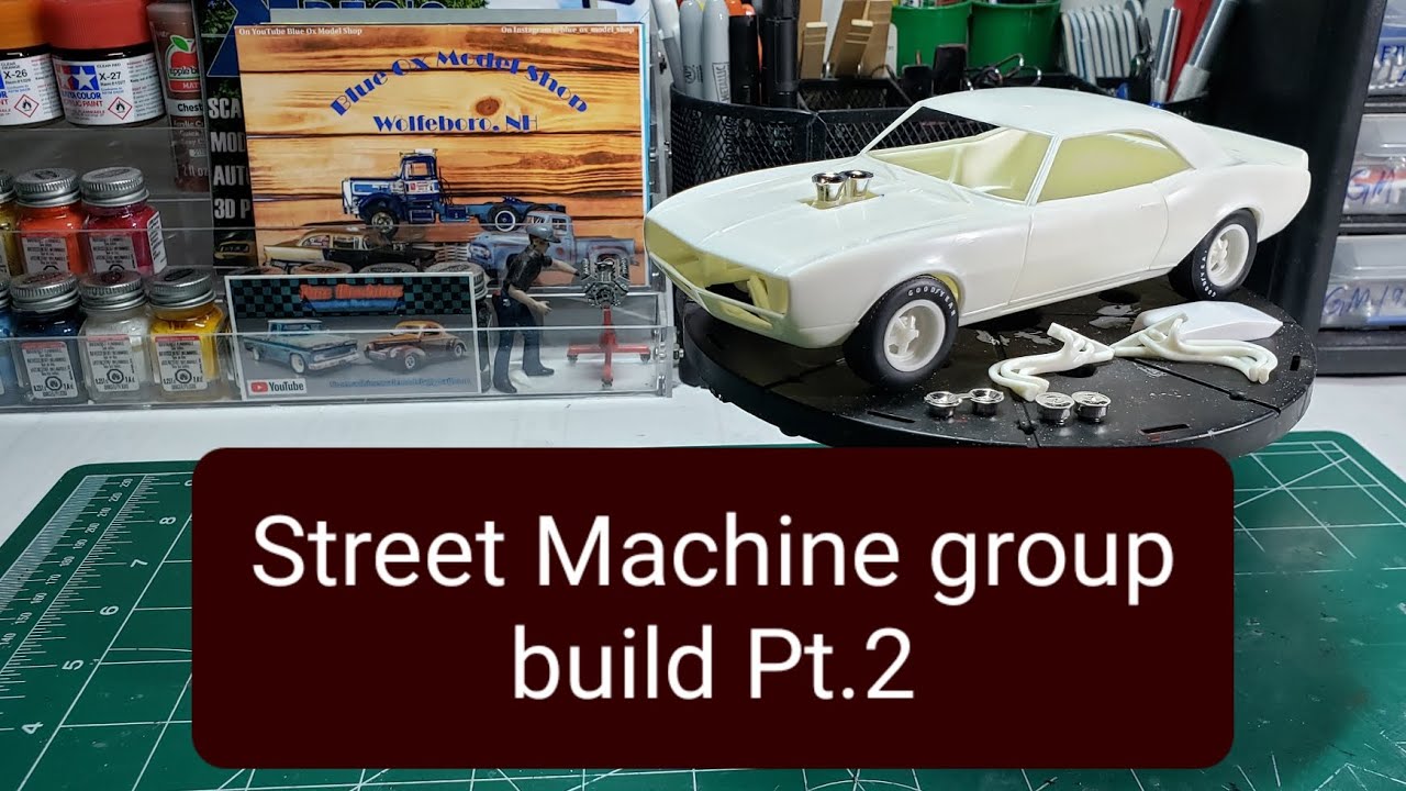 Street Machine group build Pt.2 @blueoxmodelshop3405 - YouTube