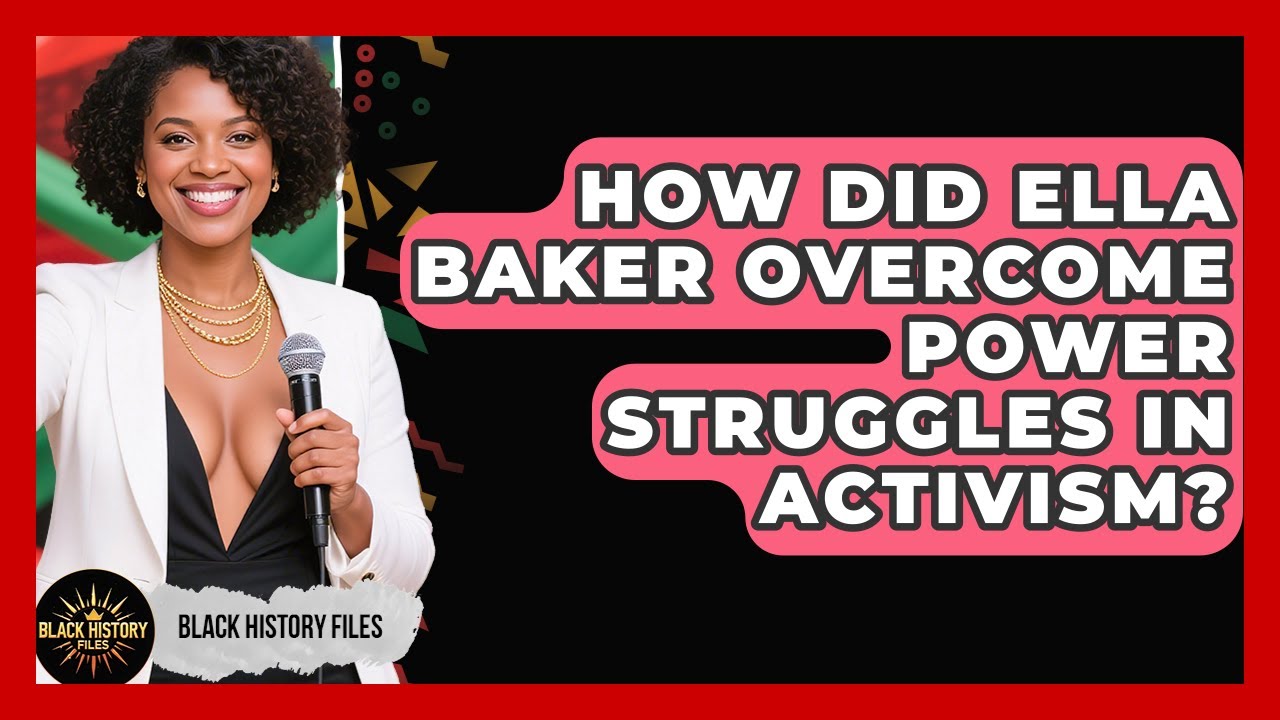 How Did Ella Baker Overcome Power Struggles In Activism? - Black ...