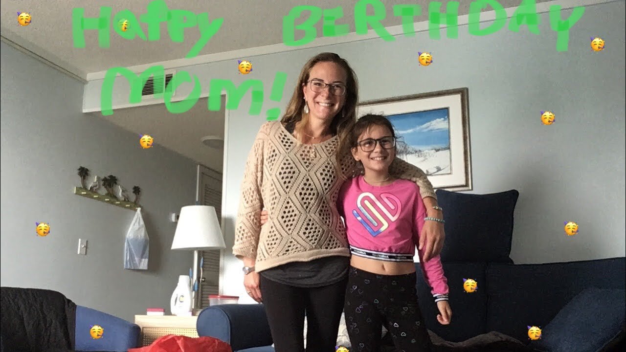 Happy 😃 birthday 🥳 mom 😘🥳 - YouTube