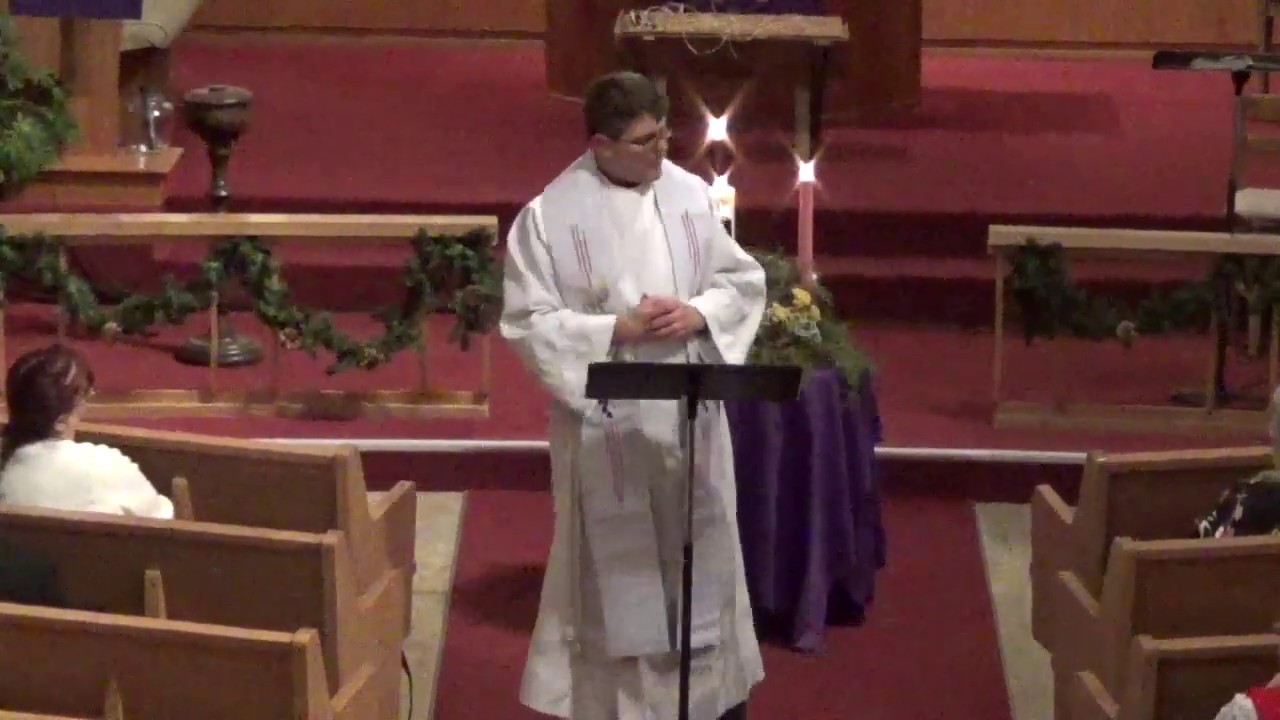 SUMC Sermon - 24 December 2019: Luke 1:1-22 - YouTube