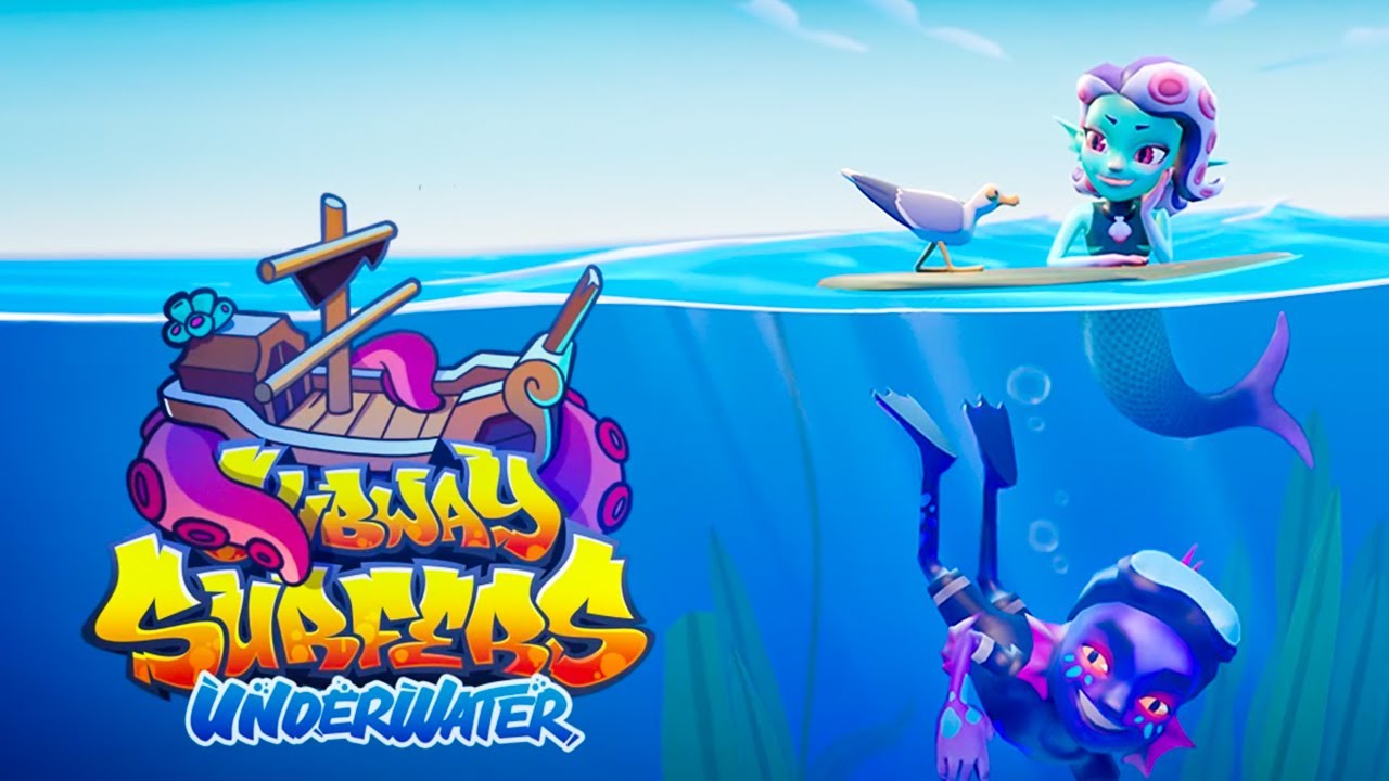 SUBWAY SURFERS WORLD TOUR 2023 - UNDERWATER MAP GAMEPLAY - YouTube