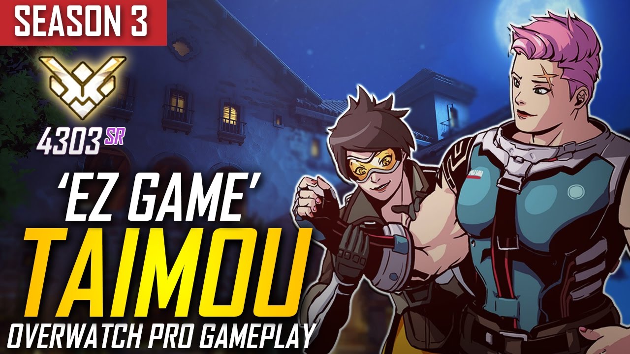 Overwatch EnVyUs TAIMOU "So Strong" - OGN Champion [Season 3 TOP 500 ...