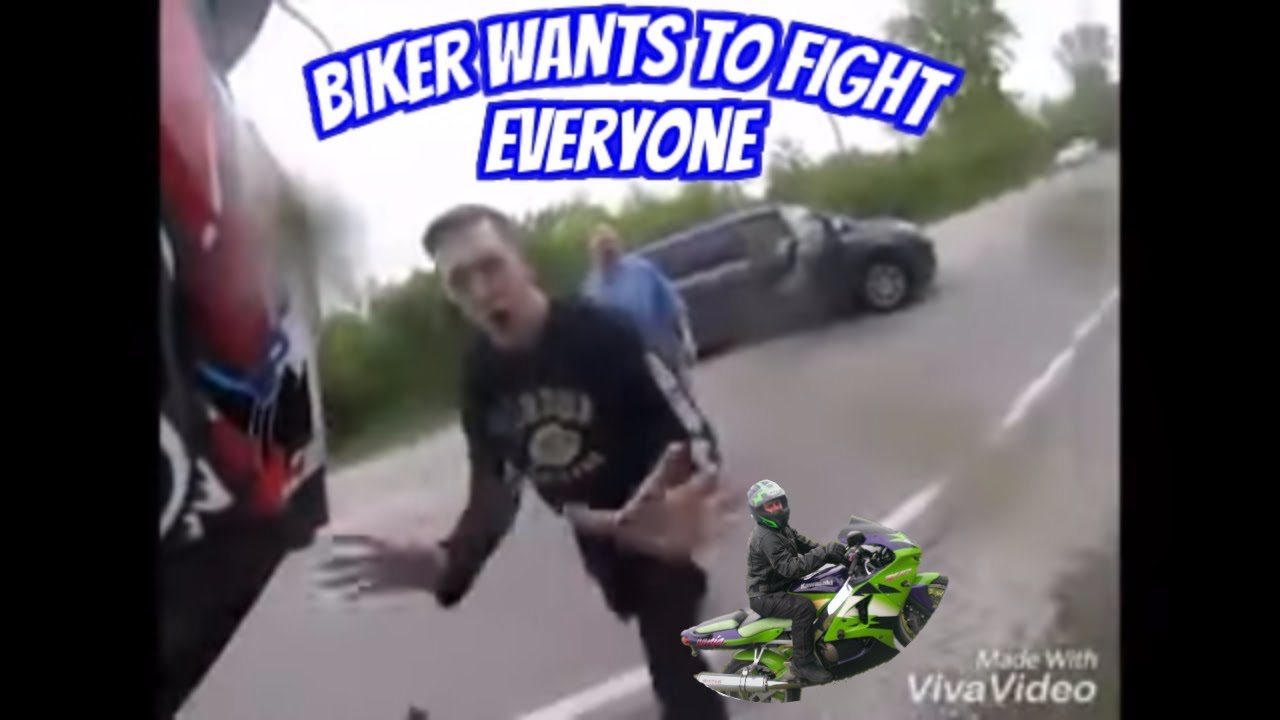 Road Rage Compilation Motorcycle vs Car Angry Motorcyclist - YouTube