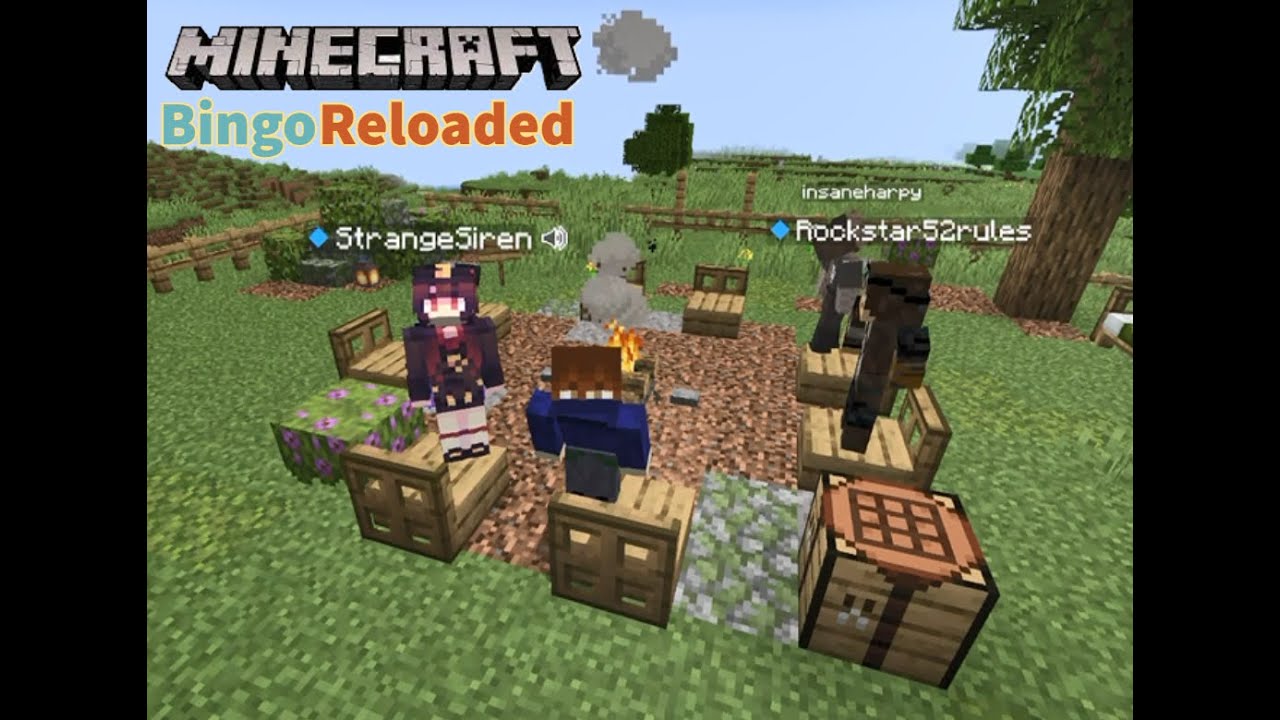 Minecraft Bingo: Game 1 Round 1 - YouTube