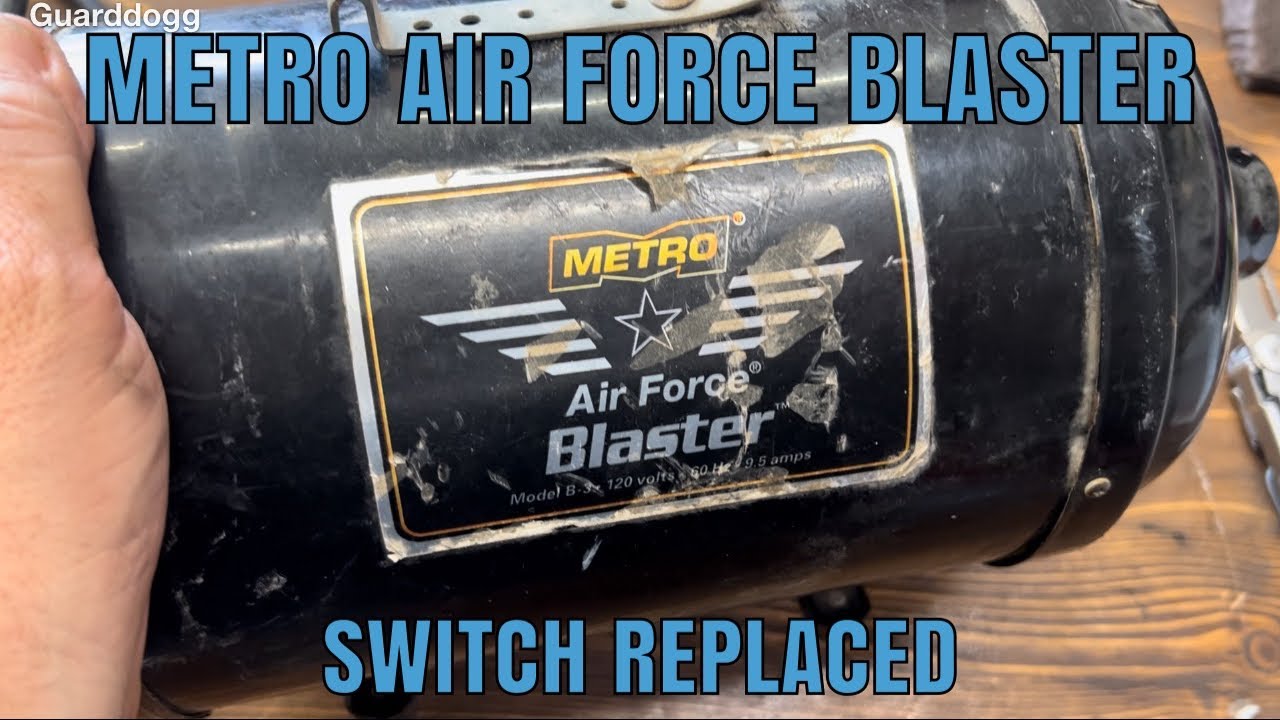 Metro Air Force Blaster switch replacement - YouTube