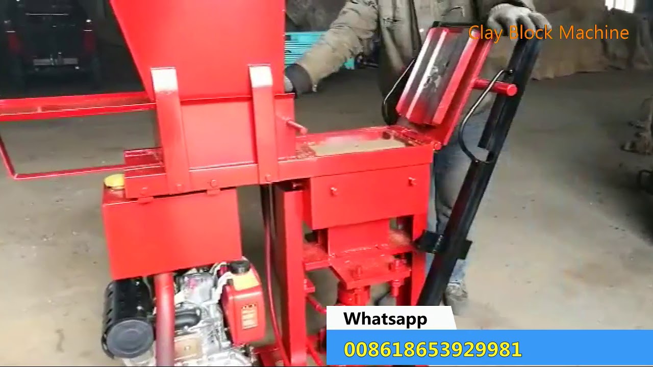 ECO BRAVA CLAY BRICK MAKING MACHINE DIESEL ENGINE OR ELECTRIC MOTOR ...