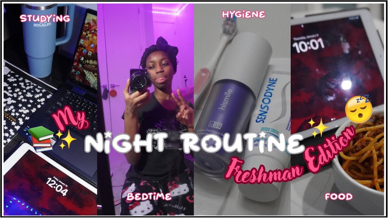 My REALISTIC Freshman COZY NIGHT ROUTINE | How I Unwind After School ...
