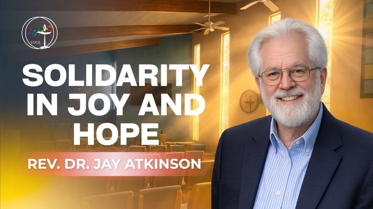 Solidarity in Joy and Hope with Rev. Dr. Jay Atkinson - YouTube