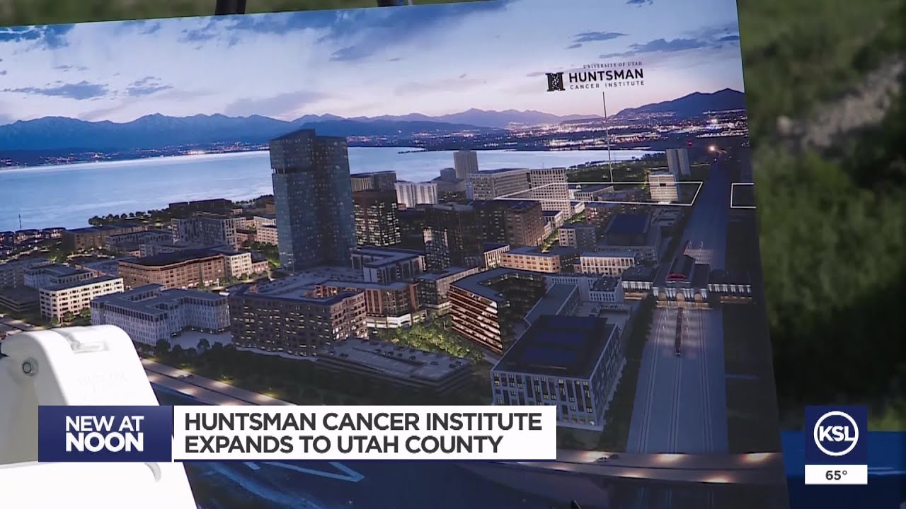 Huntsman Cancer Institute to expand in Utah County - YouTube