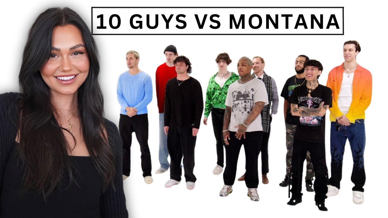 10 Guys Vs 1 Girl Who Will She Choose Youtube