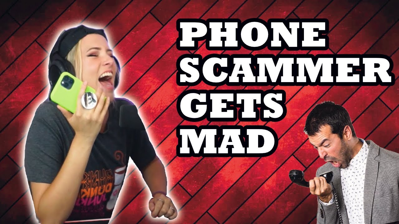 FLIRTING WITH PHONE SCAMMER - YouTube