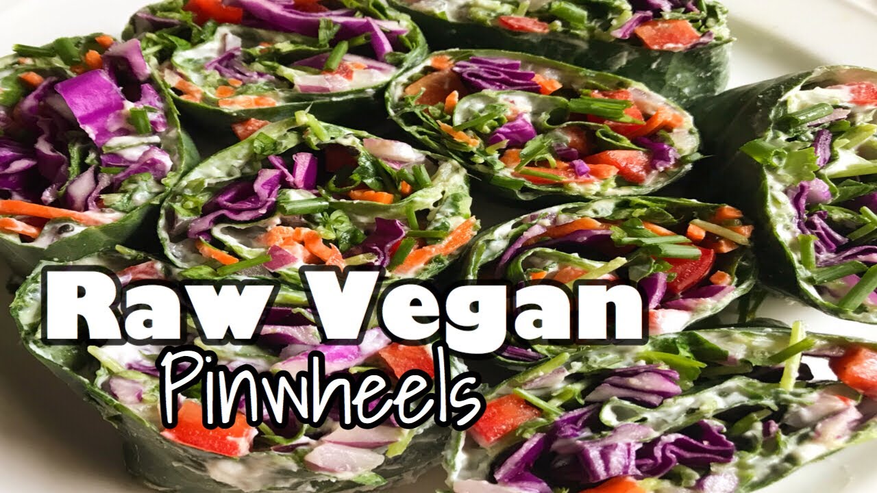 Raw Vegan Pinwheels - YouTube