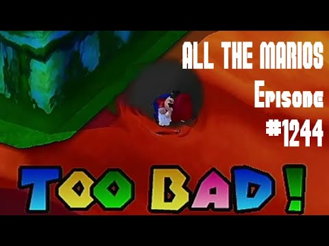 Super Mario Sunshine (GameCube) Pianta Village Burning and Death [ALL ...