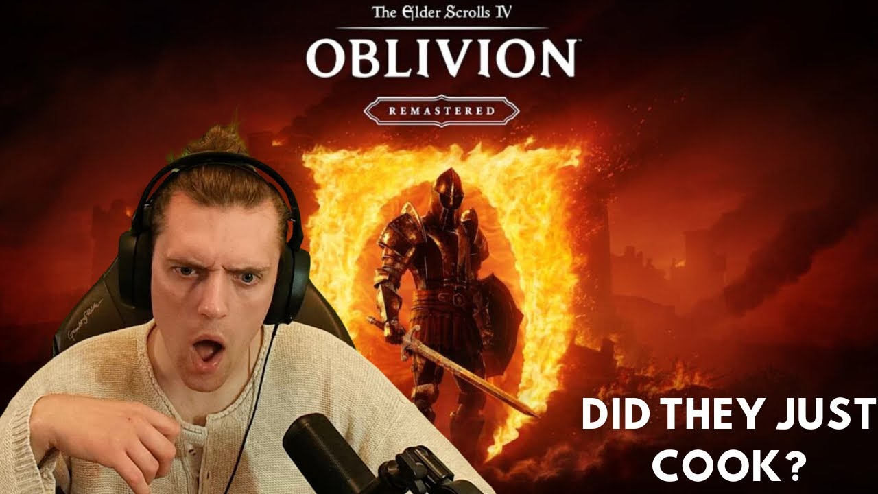 Oblivion Remastered - Announcement Trailer - Reaction - YouTube