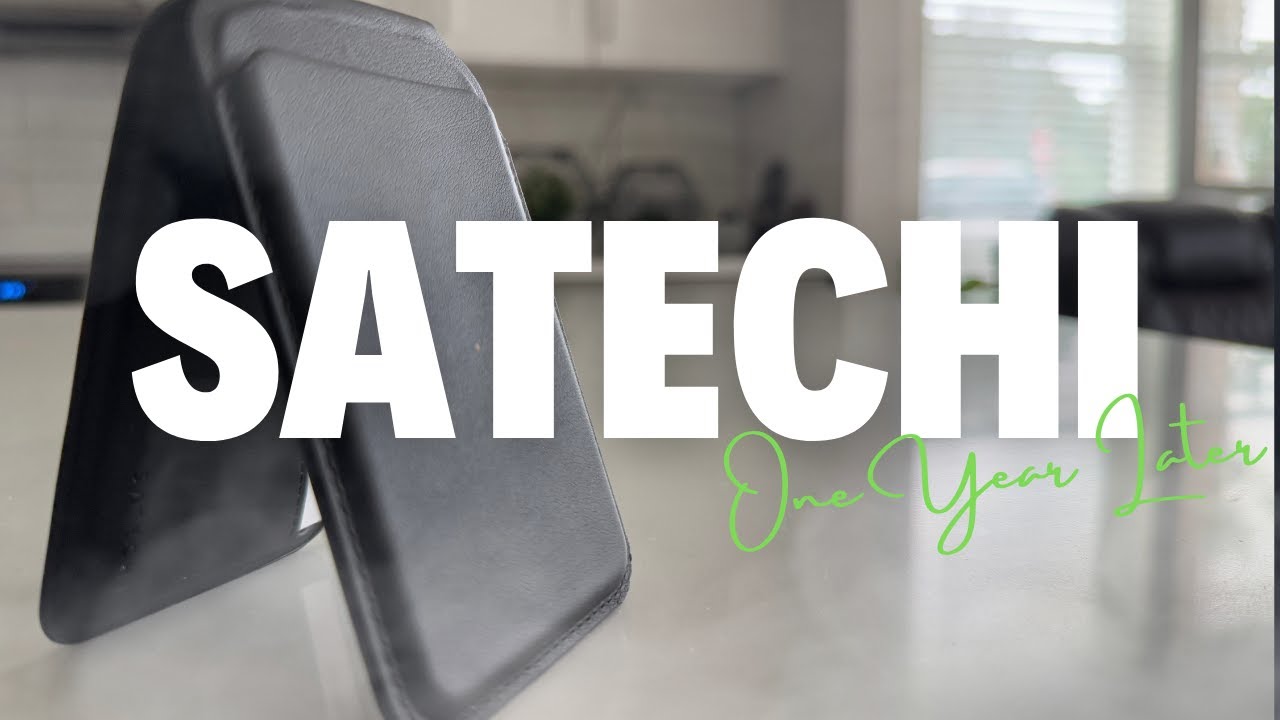 Satechi Magsafe Wallet Stand One Year Review - YouTube